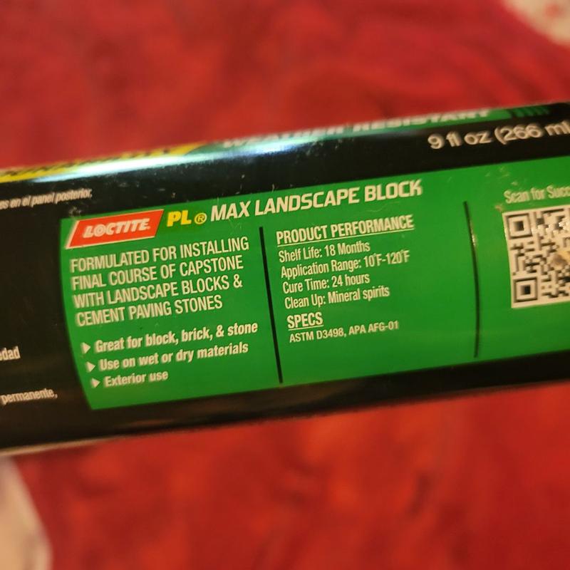 LOCTITE PL MAX Polymer-based Gray Landscape Exterior Construction ...