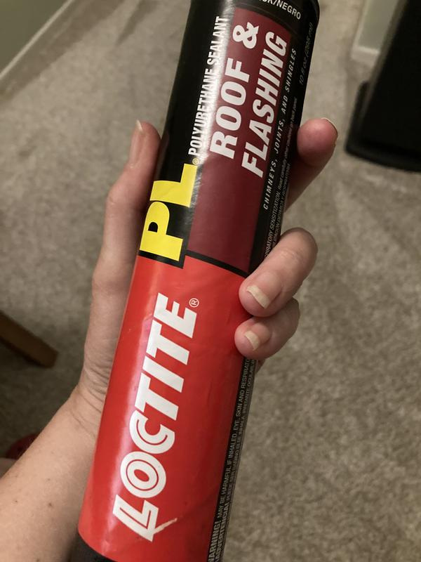 LOCTITE PL Roof and Flashing 10-oz Exterior Projects Black Paintable ...