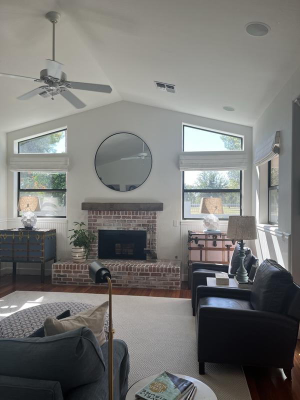 Cosgrove Mid Century Modern Table Lamp 26.5" High Ceramic White Glaze ...