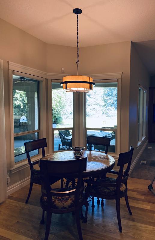 Possini Euro Design Castille Bronze Faux Wood Pendant Chandelier 22 ...
