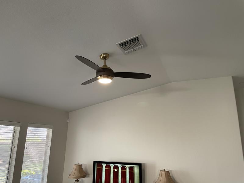Casa Vieja 54" Lynx Modern 3 Blade Indoor Ceiling Fan with Dimmable LED ...