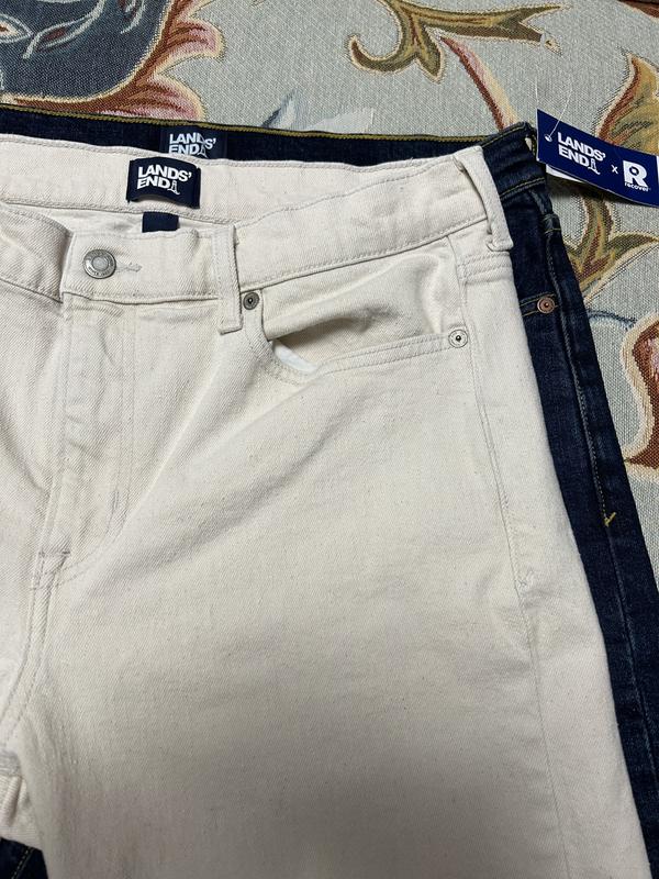Lands' End Men's Recover 5 Pocket Slim Fit Denim Jeans - Macy's