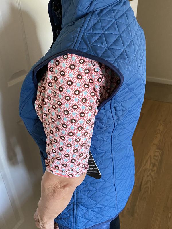 Lands' End Women's Insulated Reversible Barn Vest - Macy's