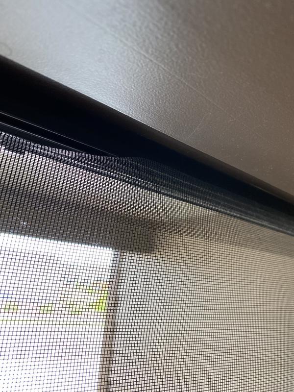 LARSON Brisa Universal reversible Retractable Screen door 36-in x 78-in ...