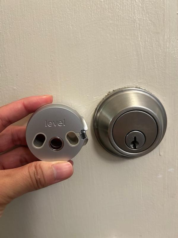Level Bolt Connect Bolt Connect, Retrofit Silver Smart Lock Electronic ...