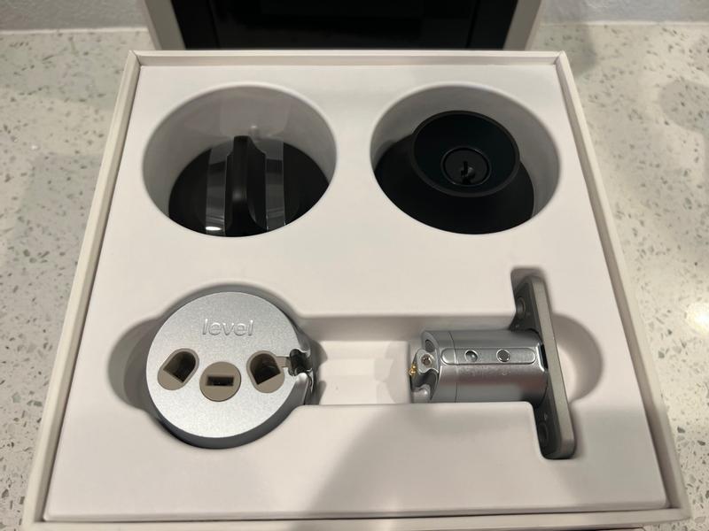Level Lock+ Smart Lock Matte Black Smart Lock Electronic Deadbolt ...