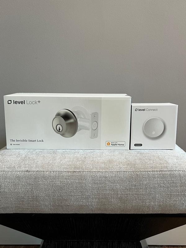 Level Lock+ Connect Lock+ Connect, Matte Black Smart Lock Electronic ...