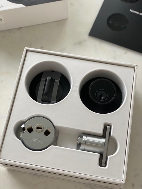 Level Lock+ Smart Lock Matte Black Smart Lock Electronic Deadbolt ...