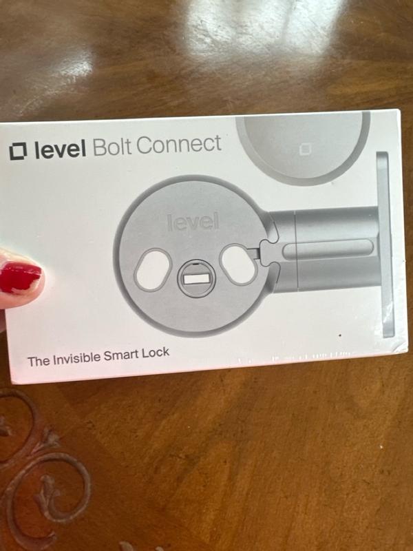 Level Bolt Connect Bolt Connect, Retrofit Silver Smart Lock Electronic ...