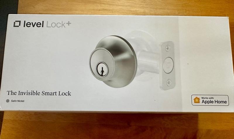Level Lock+ Connect Lock+ Connect, Matte Black Smart Lock Electronic ...