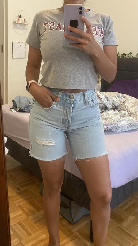 501® Original High Rise Mid-thigh Women's Shorts - Medium Wash | Levi's® US