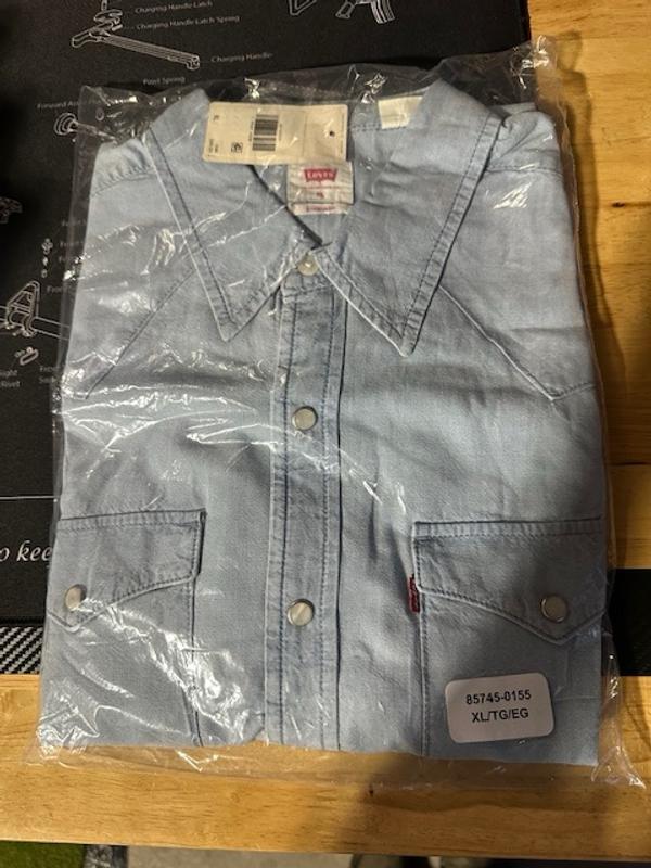 Classic Standard Fit Western Shirt - Medium Wash | Levi's® US