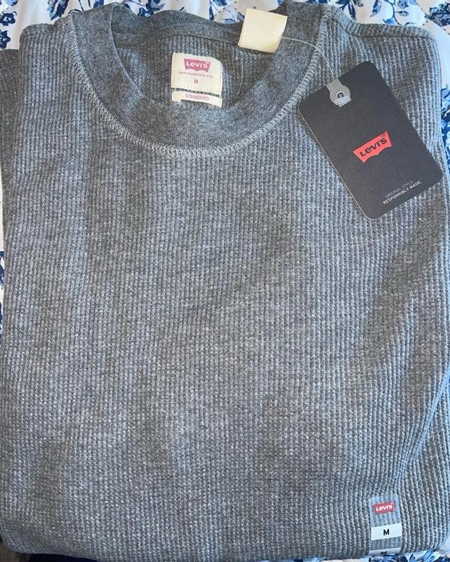 Long Sleeve Standard Fit Thermal Shirt - Grey | Levi's® US