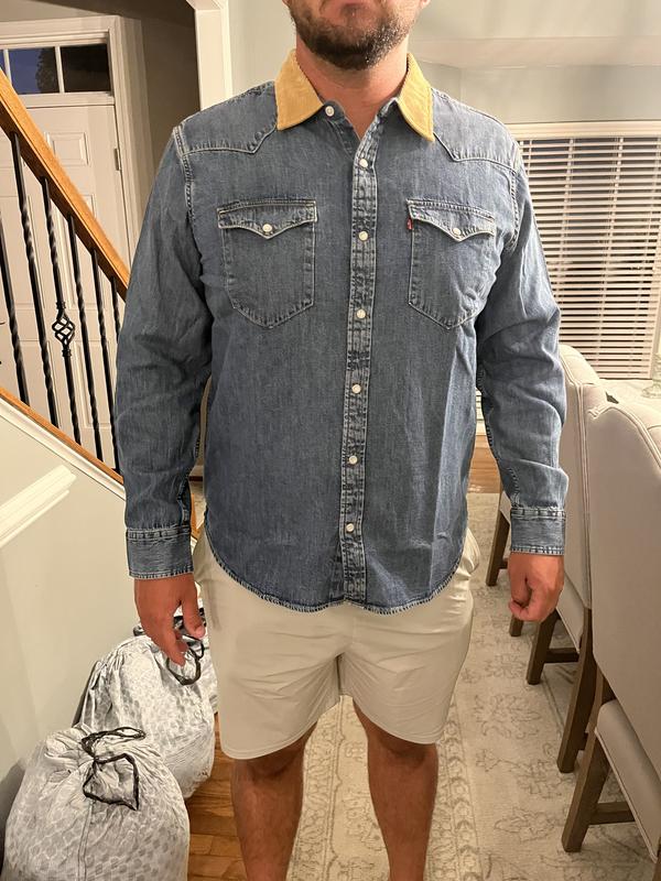 Classic Western Standard Fit Shirt - Medium Wash | Levi's® US