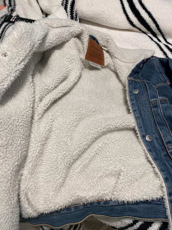 Type I Sherpa Trucker Jacket - Medium Wash | Levi's® US