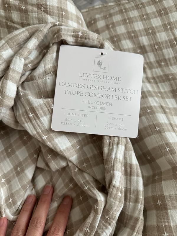 Levtex Home Camden Buffalo Check Reversible Comforter Sets - Macy's