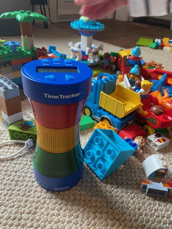 Learning Resources Time Tracker - Visual Timer Clock - Macy's