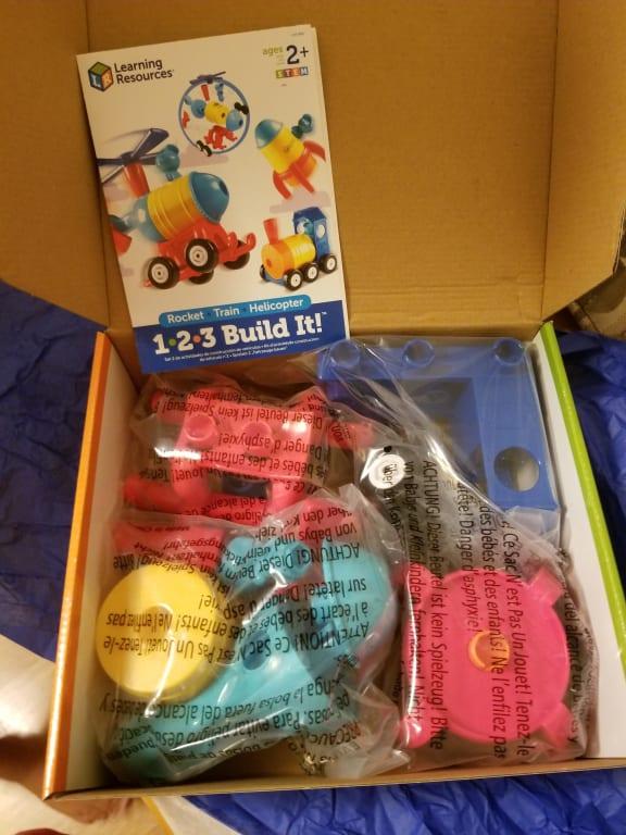 Learning Resources 1-2-3 Build It Rocket-Train-Helicopter - Macy's
