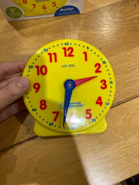 Learning Resources Big Time Student Clock 12 Hour - Macy's