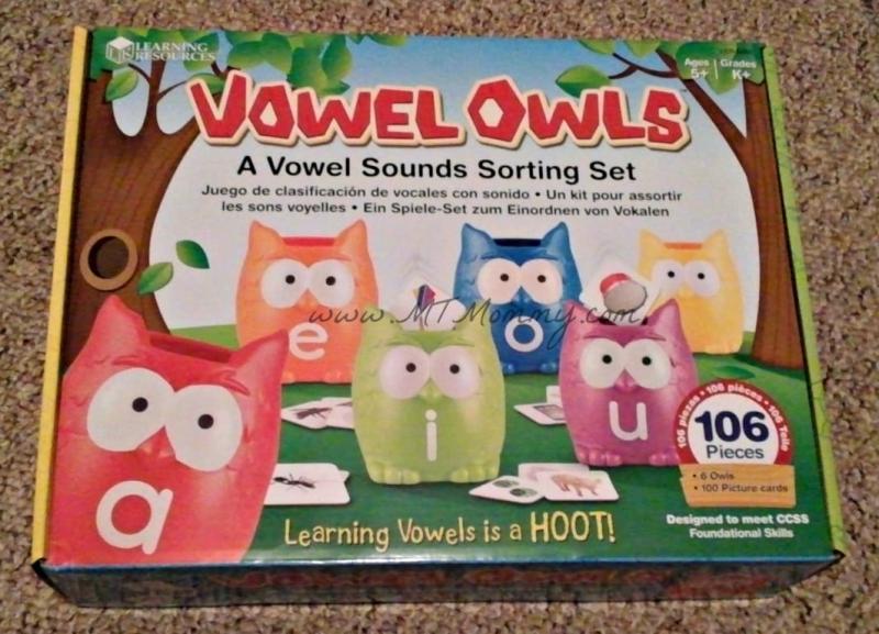 Learning Resources Vowel Owls Sorting Set - Macy's