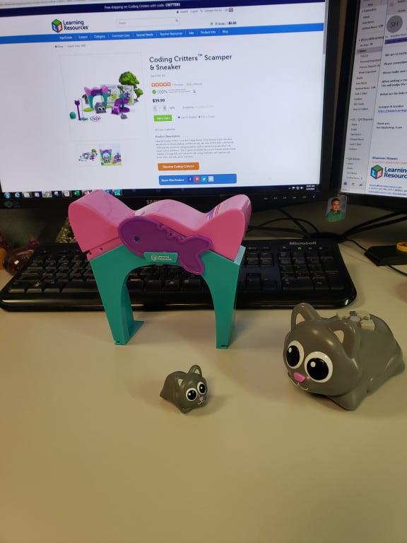 Learning Resources Coding Critters - Scamper & Sneaker - 22 Pieces - Macy's