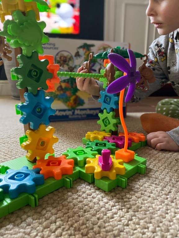Learning Resources Gears! Gears! Gears! Movin' Monkeys Building Set at ...