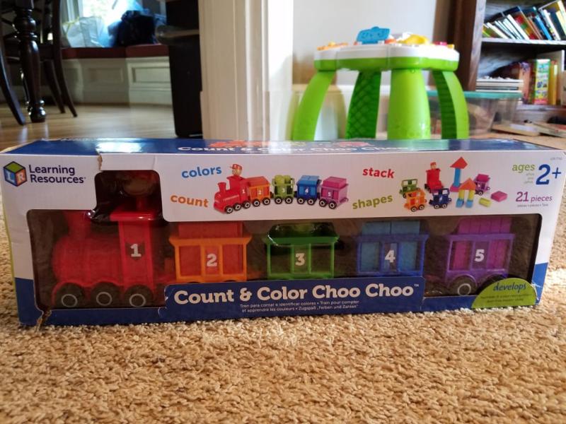 Learning Resources Count and Color Choo Choo 21 Pieces - Macy's