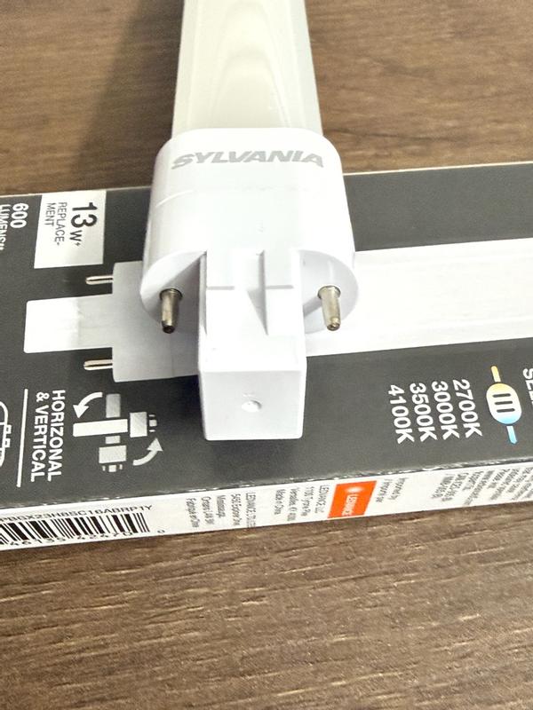 SYLVANIA 42 -Watt EQ Triple tube Switchable white GX24q LED Specialty ...
