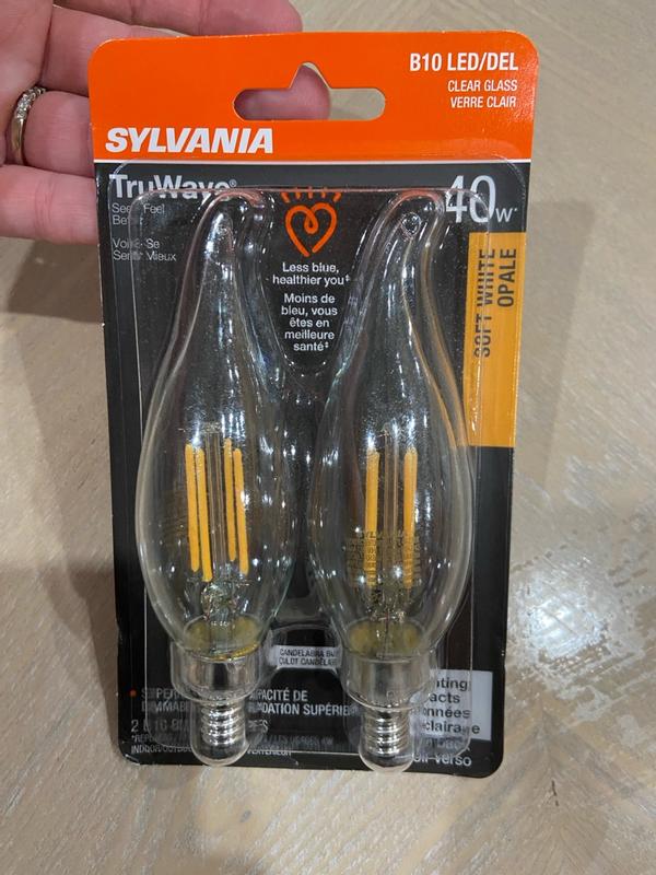SYLVANIA Natural G25 E26 Medium LED Bulb Daylight 40 Watt Equivalence 2 ...