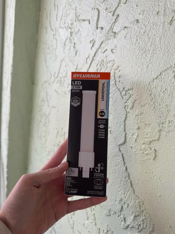 SYLVANIA 42 -Watt EQ Triple tube Switchable white GX24q LED Specialty ...