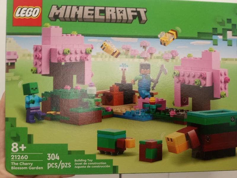 LEGO® Minecraft The Cherry Blossom Garden Video Game Building Set 21260 ...