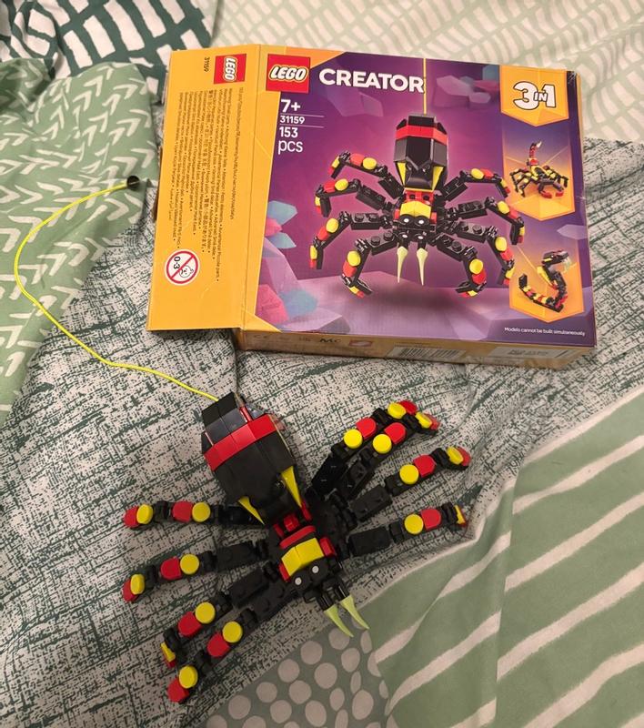 LEGO® Creator 3 in 1 Wild Animals Surprising Spider Building Toy 31159 ...