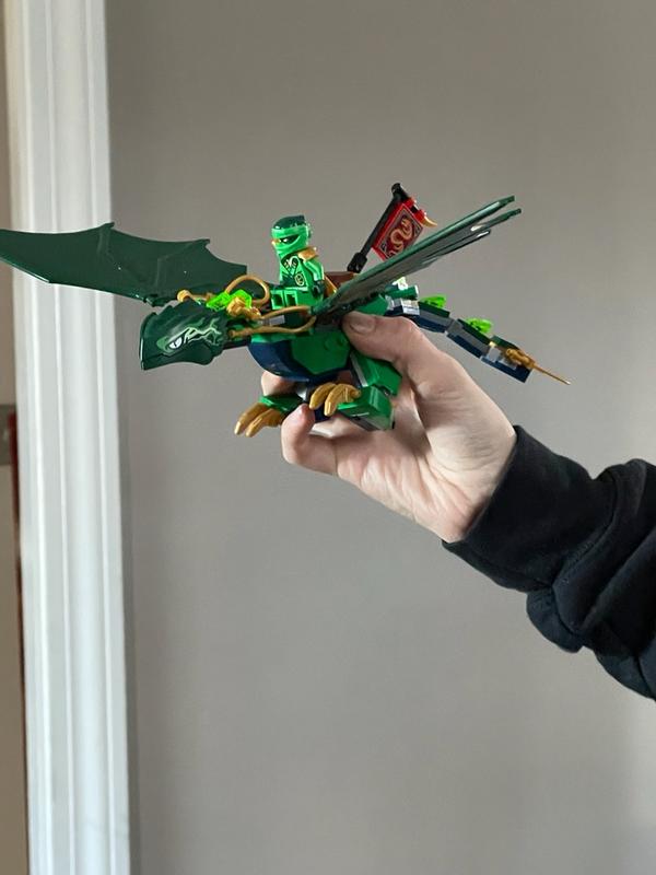 LEGO Ninjago Lloyd's Green Forest Dragon Building Toy Multi 128 pc in ...