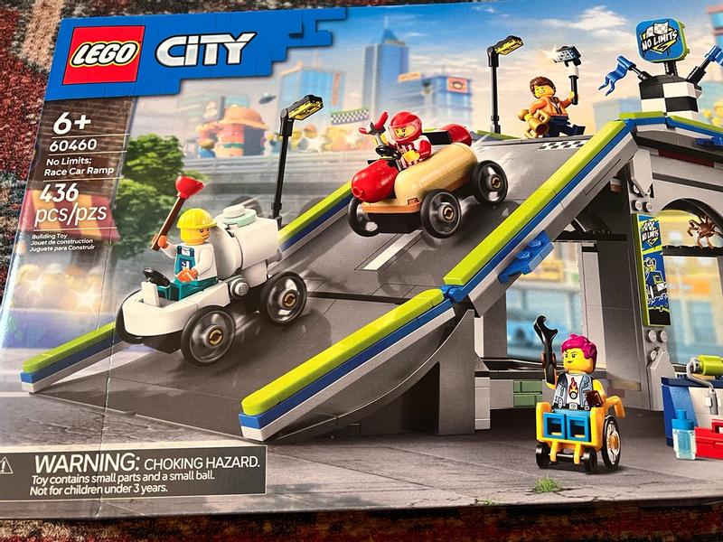 LEGO® City No Limits: Race Car Ramp Track Building Toy 60460, 436 ...