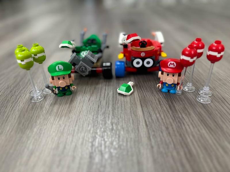 LEGO® Super Mario Kart Baby Mario vs. Baby Luigi Building Toy 72034 ...