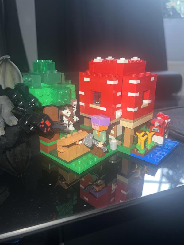 LEGO® Minecraft The Mushroom House Building Set 21179 | Bed Bath & Beyond