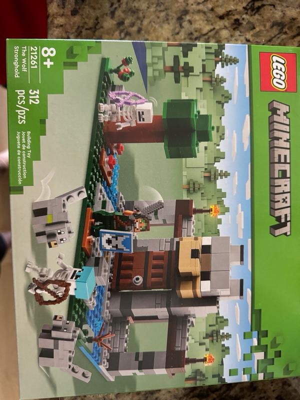 LEGO® Minecraft The Wolf Stronghold Fortress Playset Video Game ...