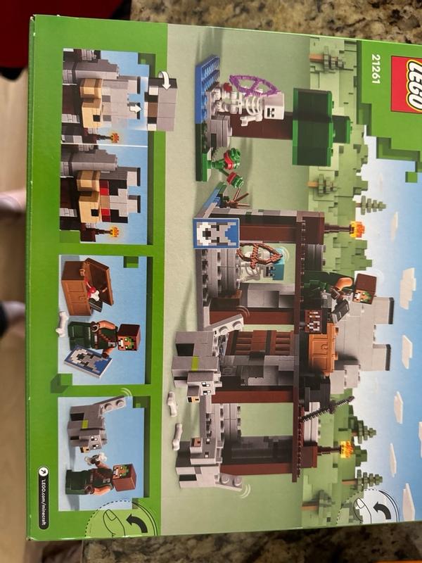 LEGO® Minecraft The Wolf Stronghold Fortress Playset Video Game ...