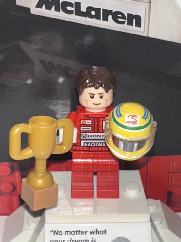 LEGO® Icons McLaren Model Car MP4/4 Ayrton Senna building set - Macy's