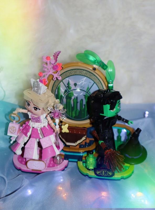 LEGO® Wicked Elphaba Glinda Figures Fantasy Toy Construction Playset ...