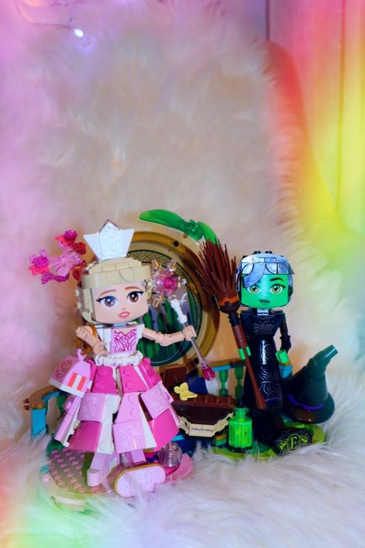 LEGO® Wicked Elphaba Glinda Figures Fantasy Toy Construction Playset ...