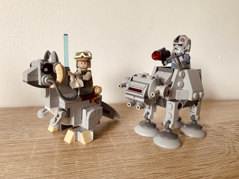 LEGO® AT-AT vs Tauntaun Microfighters 205 Pieces Toy Set - Macy's