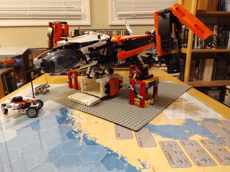 LEGO Technic VTOL Heavy Cargo Spaceship LT81 Building Toy 42181, 1365 ...