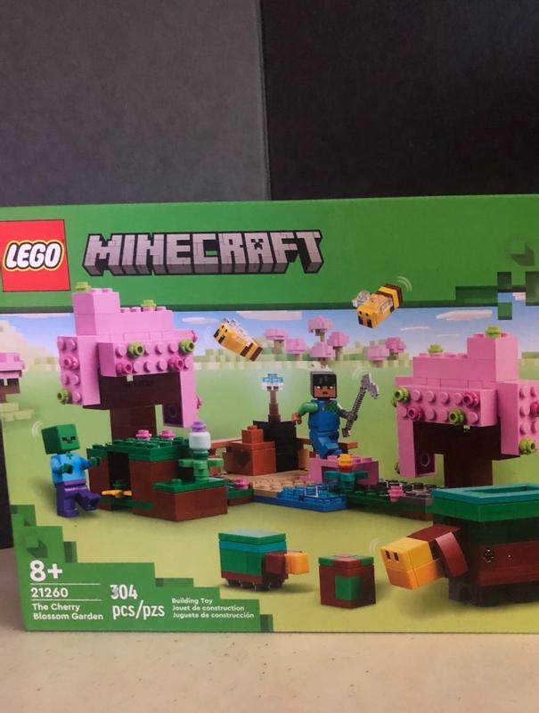 LEGO® Minecraft The Cherry Blossom Garden Video Game Building Set 21260 ...