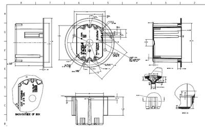 Ceiling Electrical Box Dimensions | Shelly Lighting