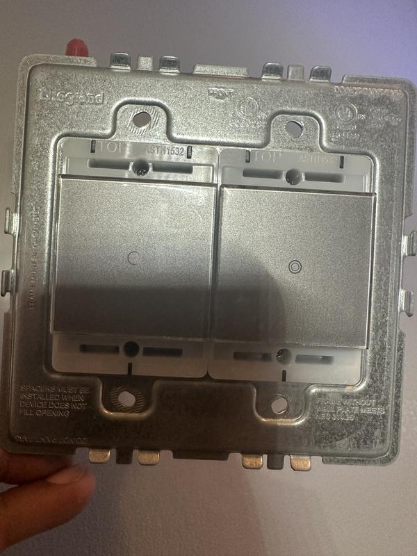 Legrand adorne sofTap 15-amp Single-pole/3-way Illuminated Tap Light ...