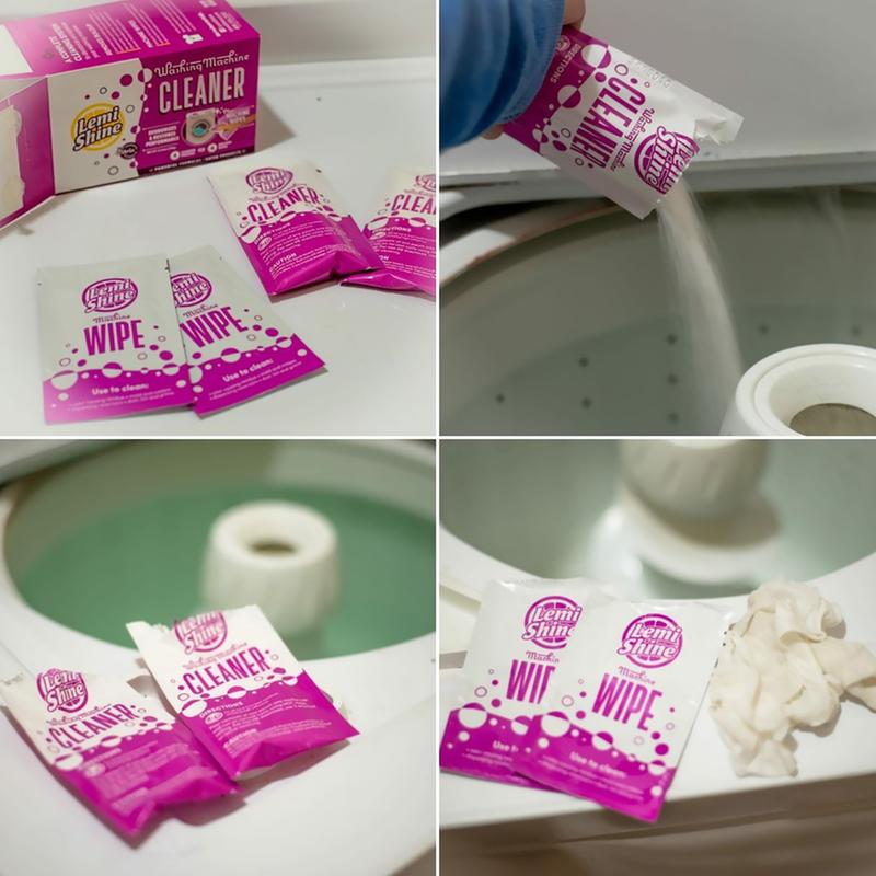 Lemi Shine 4-Count Washing Machine Cleaner Powder 30344006 at Lowes.com