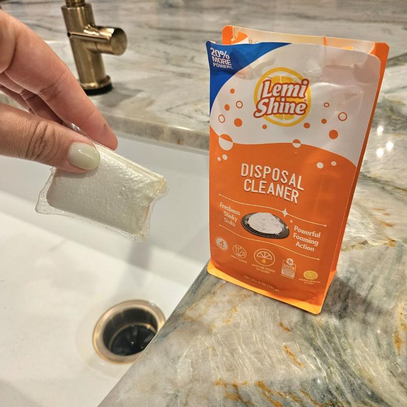Lemi Shine 8-Count Lemon Garbage Disposal Cleaner 30212006 at Lowes.com