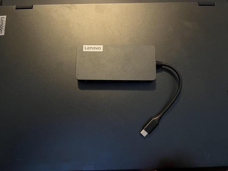 Lenovo USB Type C 7 In 1 Travel Hub Iron Gray GX90T77924 - Office Depot