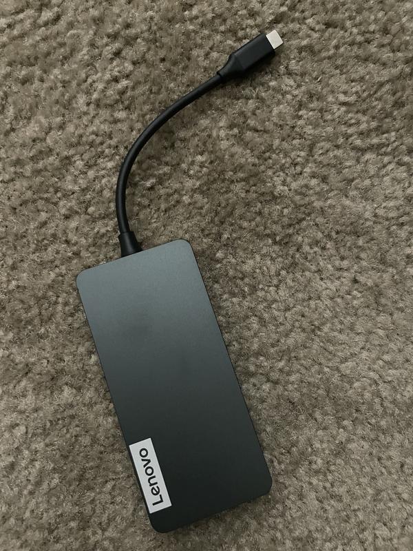 Lenovo USB Type C 7 In 1 Travel Hub Iron Gray GX90T77924 - Office Depot